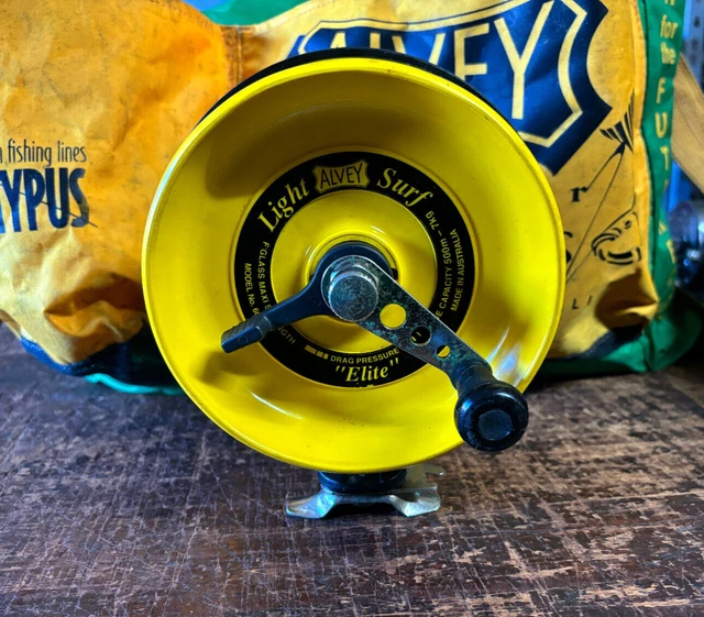 ALVEY 600BC LIGHT Surf Elite Pressure Drag Fishing Reel. Made in ...
