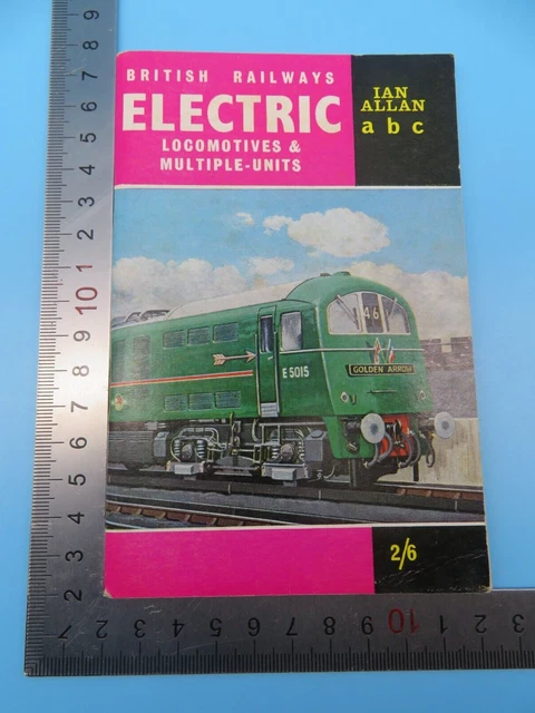 ABC BRITISH RAILWAYS Electric Locomotives and Multiple units PB Marked ...