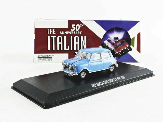 AUSTIN MINI COOPER S 1275 Mk1 1967 Blue The Italian Job Greenlight ...