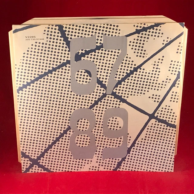 CULTURE CLUB COLOUR By Numbers 1983 UK vinyl LP INSERT Boy George ...