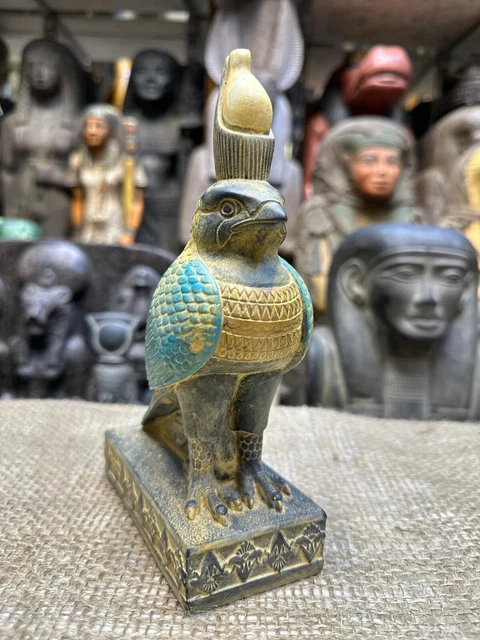 RARE ANCIENT EGYPTIAN Antiques Horus Statue of God Horus Falcon Bird ...