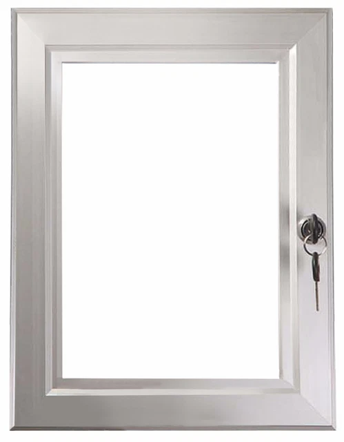 ALUMINIUM LOCKABLE POSTER Frames, Display Cases, Outdoor Water ...