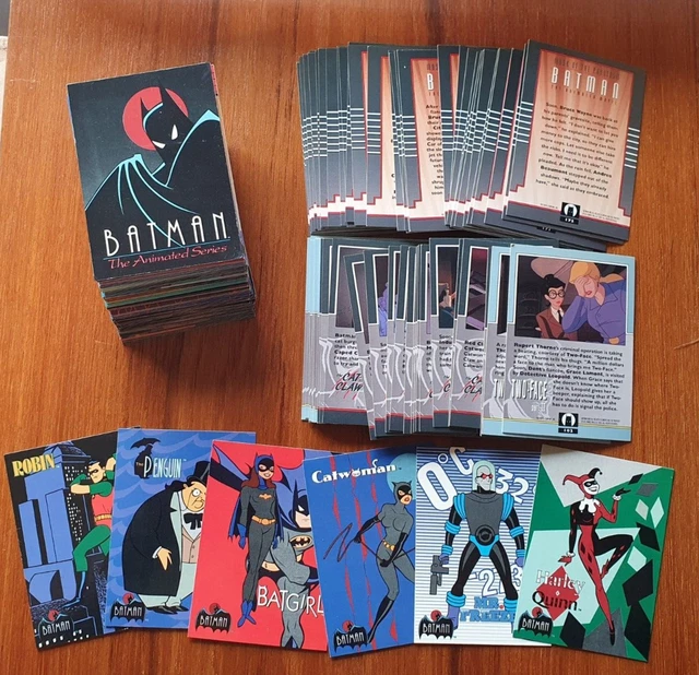TOPPS BATMAN: THE Animated Series Trading Cards 1993 #1 to #190 Pick ...