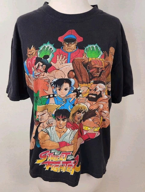 RARE VINTAGE AOP Street Fight 2 Video Game Promo Black Medium $149.00 ...