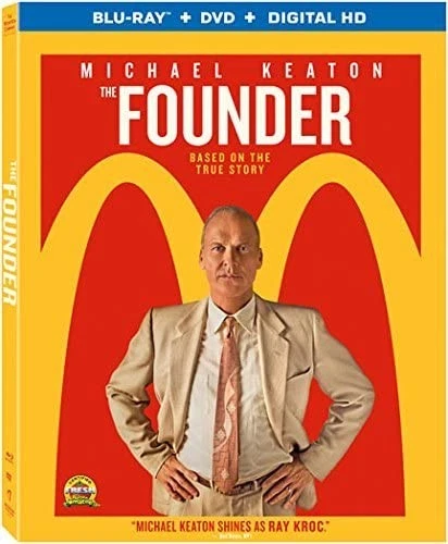 FOUNDER, THE (BLU-RAY) Michael Keaton Laura Dern Linda Cardellini Nick ...