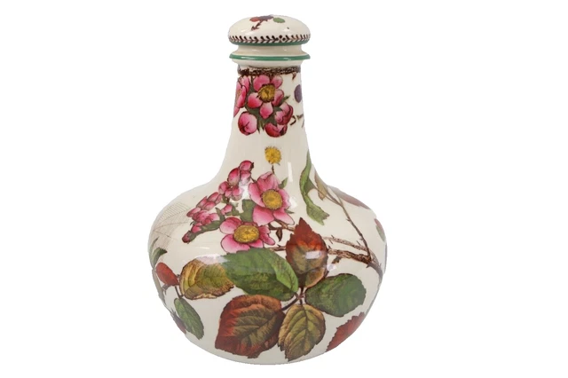 WEDGWOOD ARTS CRAFTS Pottery Decanter Humphrey Taylor London Berries ...