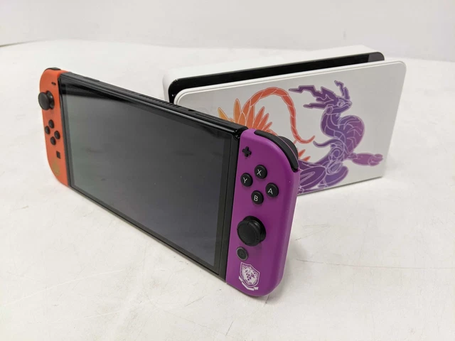 NINTENDO SWITCH MODÈLE OLED Pokémon édition écarlate et violette HEG S KEAAA USZ EUR 400,64 ...