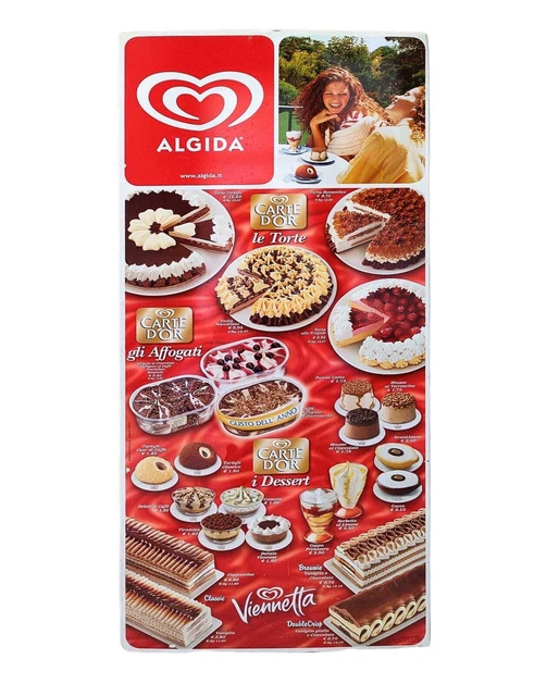 LISTINO PREZZI GELATI Algida | Anni 2000 EUR 60,00 - PicClick IT