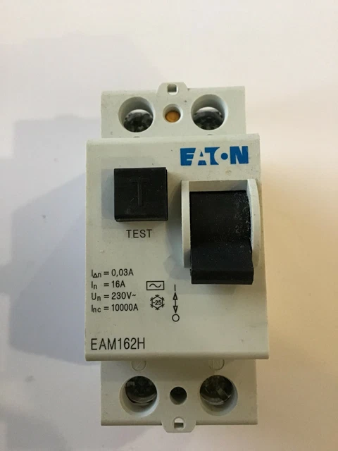 EATON MEM 16A Rcd 2 Pole 30Ma 2 Mod Memshield 3 10Ka Eam162H (Mem156) £ ...