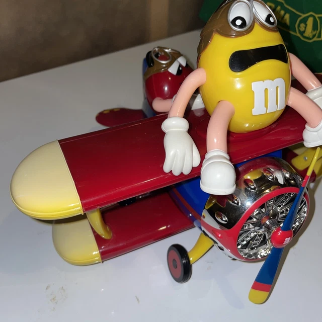 M&MS RARE VINTAGE Aeroplane Candy Sweets Dispenser Plane Figure $19.99 ...