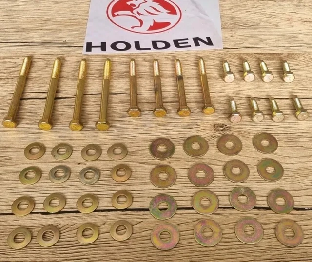 HOLDEN HK MONARO GTS CONCOURS FRONT & REAR BUMPER BAR BRACKET to CAR ...