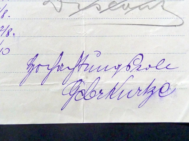 GLOGAU/SCHLESIEN GŁOGÓW 1901, Rechnung GEBR. KURTZE - Cognac-Brennerei ...