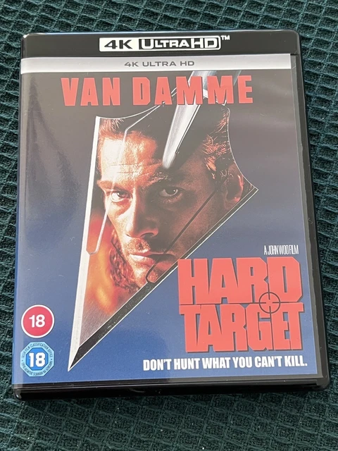 HARD TARGET (4K UHD Blu-ray) Van Damme Yancy Butler Arnold Vosloo John ...