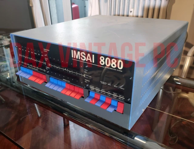 IMSAI 8080 VINTAGE Pc. The first clone PC. EUR 15.000,00 - PicClick IT