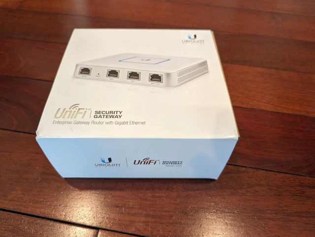 UBIQUITI NETWORKS USG Unifi Security Gateway Router/Firewall w/ Gigabit ...
