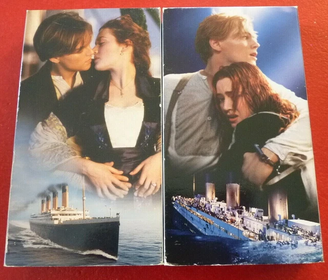 *VHS FRENCH MOVIE Titanic - Leonardo DiCaprio & Kate Winslet - No Box ...
