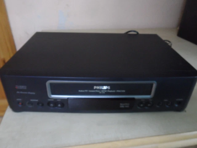 PHILIPS VR 276 Hifi- VHS Videorecorder Turbo Drive mit Netzkabel ohne FB EUR 29,00 - PicClick FR