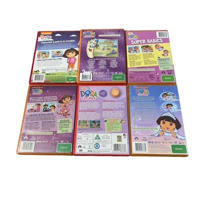 6X LOT DORA The Explorer DVD Bulk Collection DVDs Kids Children’s ...
