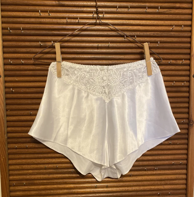 VINTAGE ST Michael Mark & Spencer Lingerie Lace Panty Sleepwear Size M ...