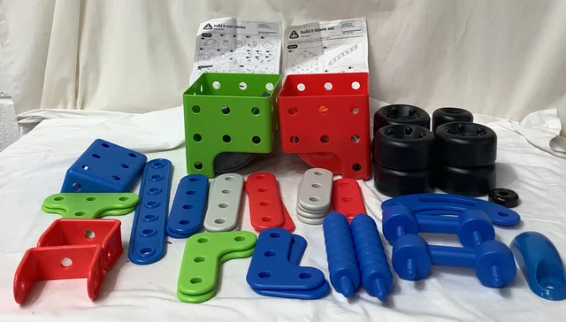 EARLY LEARNING CENTRE ELC Build It Deluxe Set plus Mini Vehicles RRP £ ...