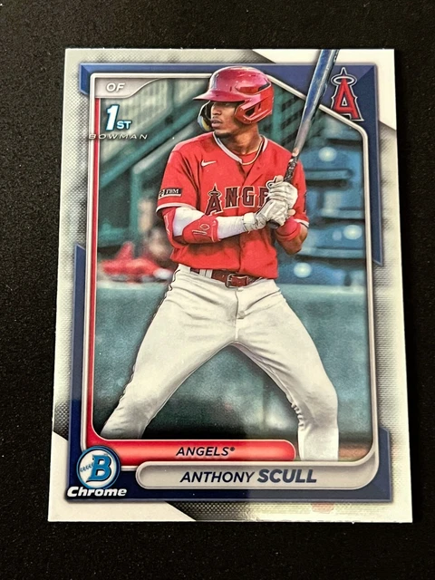 2024 BOWMAN ANTHONY Scull 1ère carte prospect chrome Bowman #BCP-107 ...
