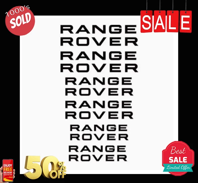 RANGE ROVER MOST models Brake Caliper Decal Stickers HIGH Temp Sport Pk ...