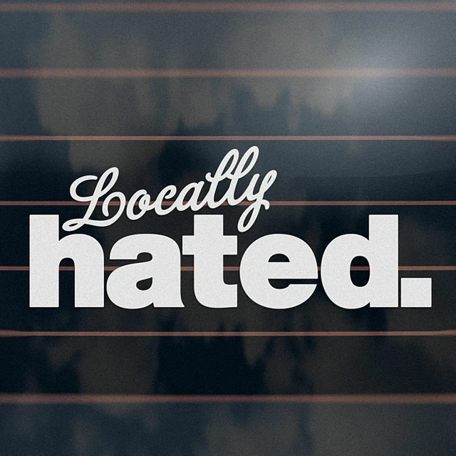LOCALLY HATED STICKER 200mm jdm drift turbo hoon ute car window decal ...
