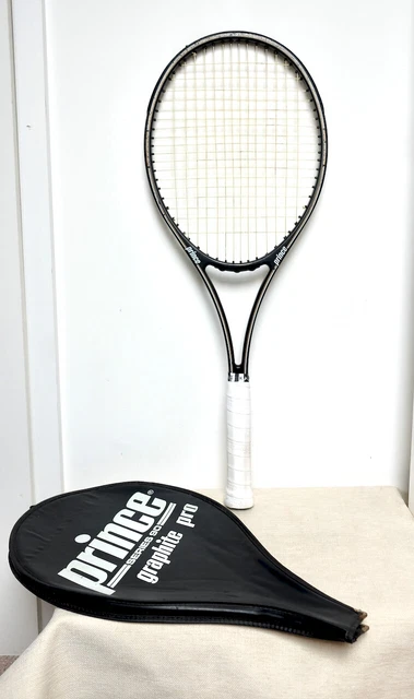 VINTAGE PRINCE GRAPHITE Pro Series 90 Tennis racket with cover $46.91 ...