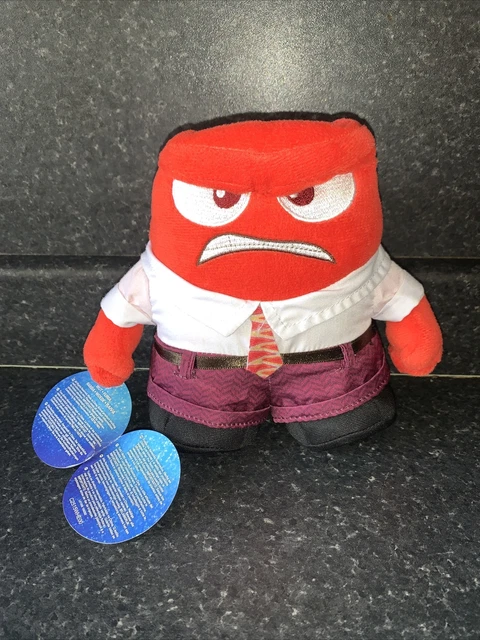 DISNEY PIXAR INSIDE Out - Anger Soft Plush Toy With Tag 6” £8.00 ...