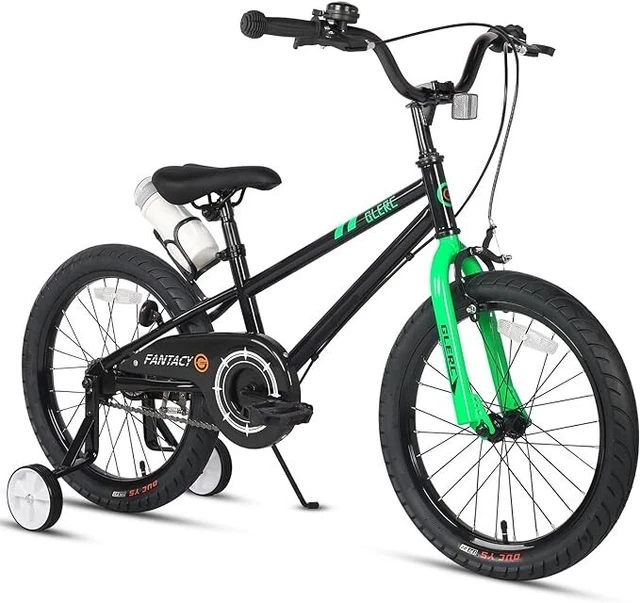 GLERC KIDS BIKE 18 Inch Bicycle for Boys Girls Ages 3-12 Years with ...