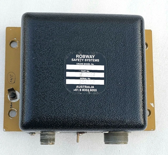 LE SYSTÈME DE SÉCURITÉ ROBWAY EST Indicateurs de capacité de grue ...