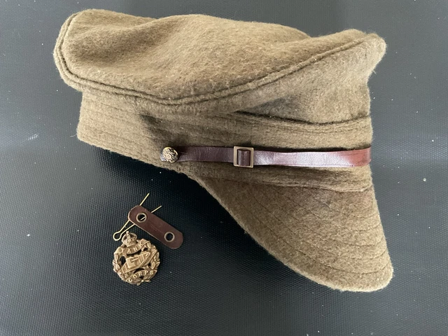 WW1 BRITISH Army Soft Service Cap (Trench Cap). £45.00 - PicClick UK