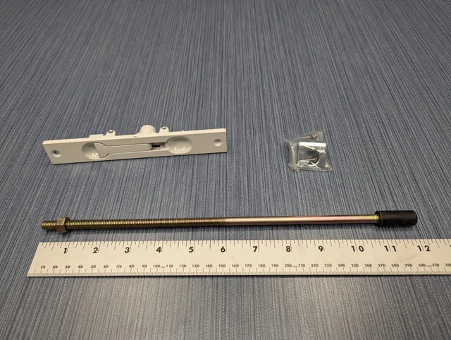 ASSA ABLOY INTERLOCK Flush Bolt Surface Mounted P3512-000 8.50 G2 White ...