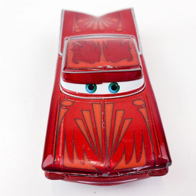 MATTEL DISNEY PIXAR Cars Ramone Red Chevy Chevrolet Impala Die Cast Car ...