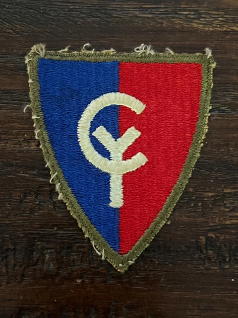 ORIGINAL PERIOD WWII Ww2 Us Army 38Th Infantry Division Patch Fe Ce ...