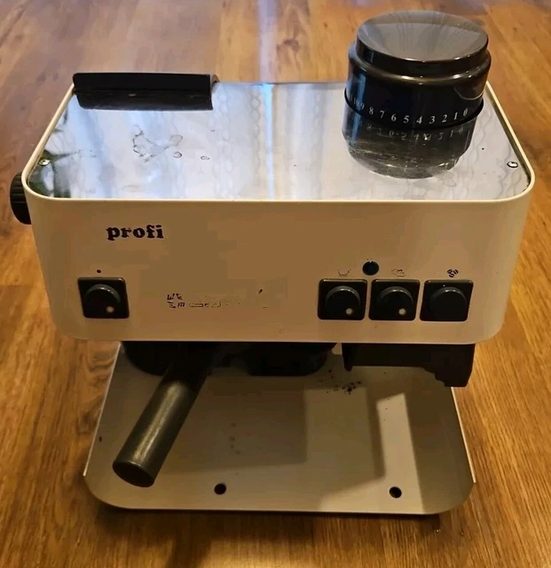 RARE VINTAGE ESTRO Profi Espresso Machine COM 002 - White !Missing ...