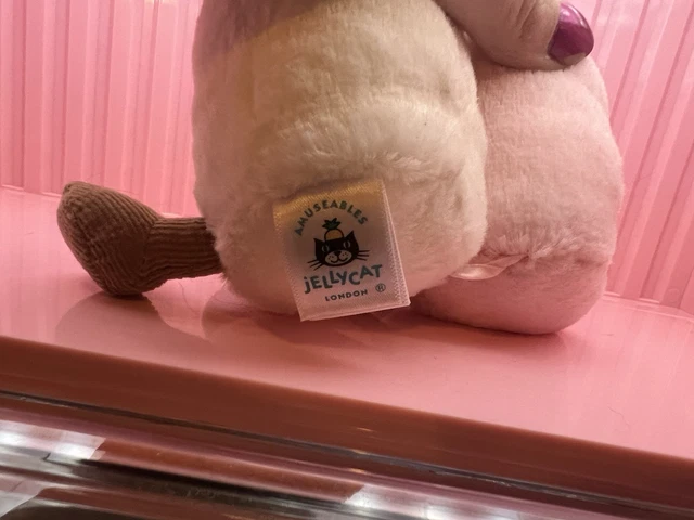 JELLYCAT MARSHMALLOW PLUSH Pink and White Adorable Soft Toy £16.66 ...