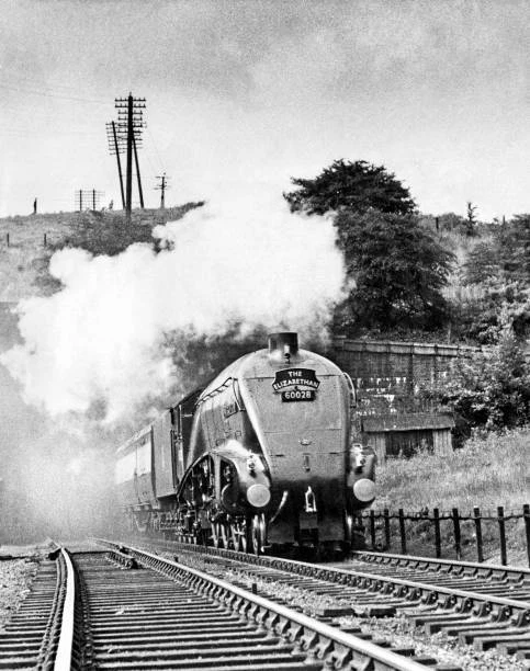 THE LNER CLASS A4 4-6-2 Steam Locomotive 1956 OLD PHOTO $8.50 - PicClick AU