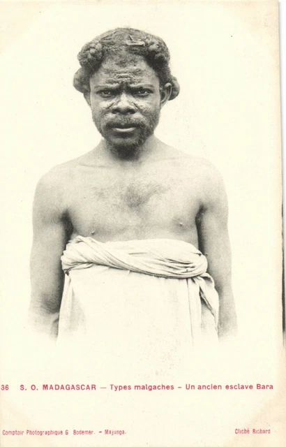CPA MADAGASCAR - Types Malgaches - chef Bara 40571 EUR 5,00 - PicClick FR