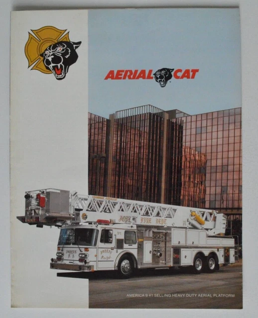1987 GRUMMAN EMERGENCY Aerial Cat Dealer Brochure - English $25.00 ...