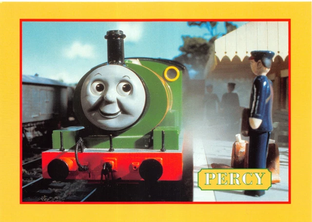THOMAS THE TANK Engine Postcard Percy Large Size Used Unused Gd Plus V ...