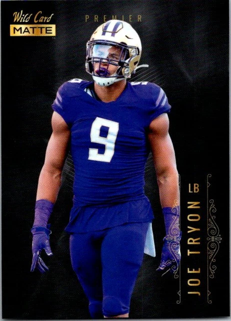 JOE TRYON 2021 Wild Card Matte Premier Black Tampa Bay Buccaneers RC MBC-32 EUR 1,38 - PicClick FR