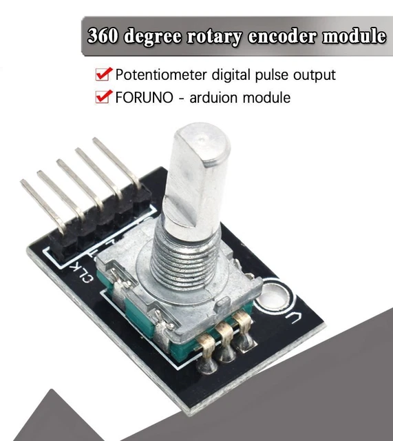 ROTARY ENCODER MODULE Brick Sensor Switch 360Degrees Development Board ...