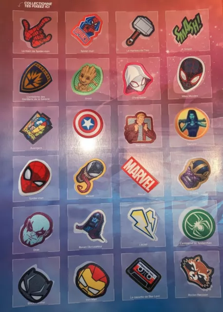 FIXEEZ MARVEL &DÉFIE Tes héros" Leclerc 2023 Neuf au Choix EUR 6,99 ...