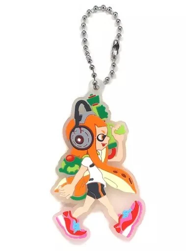 INKLING GIRL (SPLATOON) Nintendo TOKYO Rubber Strap Collection 7cm ...