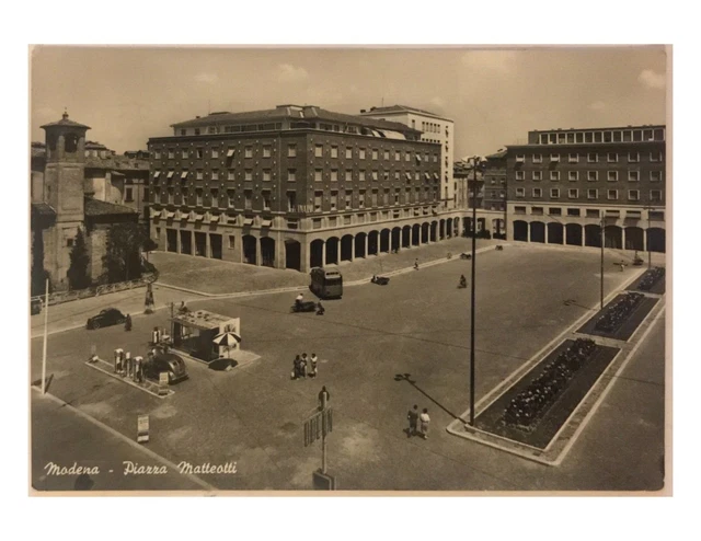 MODENA - PIAZZA Matteotti - Anno 1955 - Viaggiata EUR 8,00 - PicClick IT
