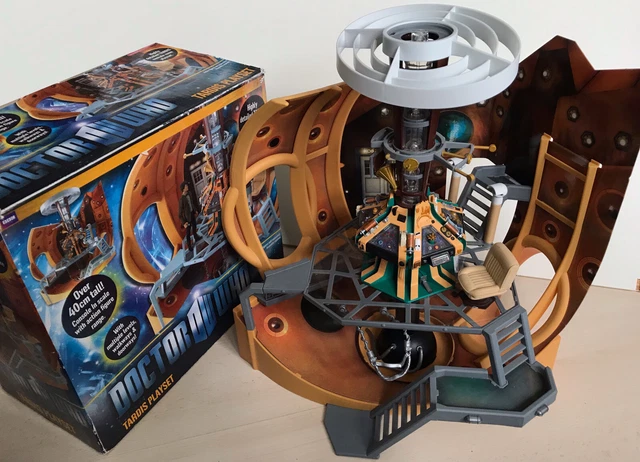 DOCTOR WHO 11TH Eleventh Doctor’s Tardis Console Playset 100% Complete ...