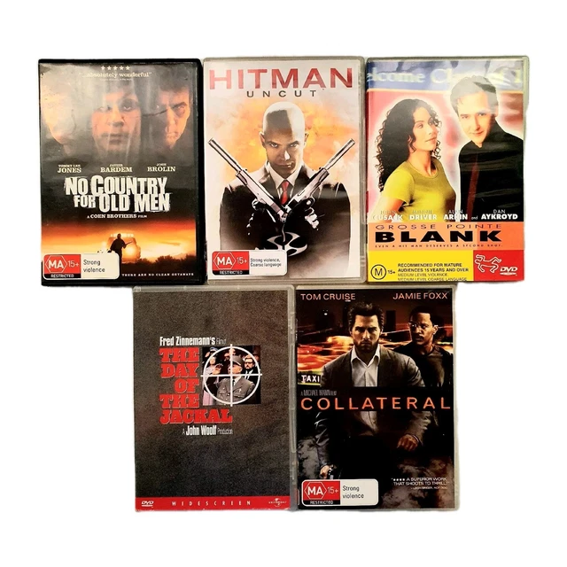 HITMAN & ASSASSIN 5 x DVD Bundle Action Thriller, Contract Killer ...