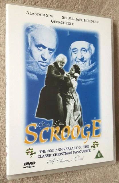 SCROOGE A CHRISTMAS CAROL (1951) Alastair Sim. region 2 uk DVD ...