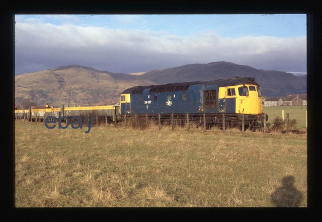 ORIGINAL 35MM SLIDE-CLASS 26 -26027 w/engineers train - Scottish ...